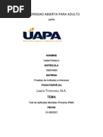 Cuadernillo Test Pma Test de Aptitudes Primarios | PDF