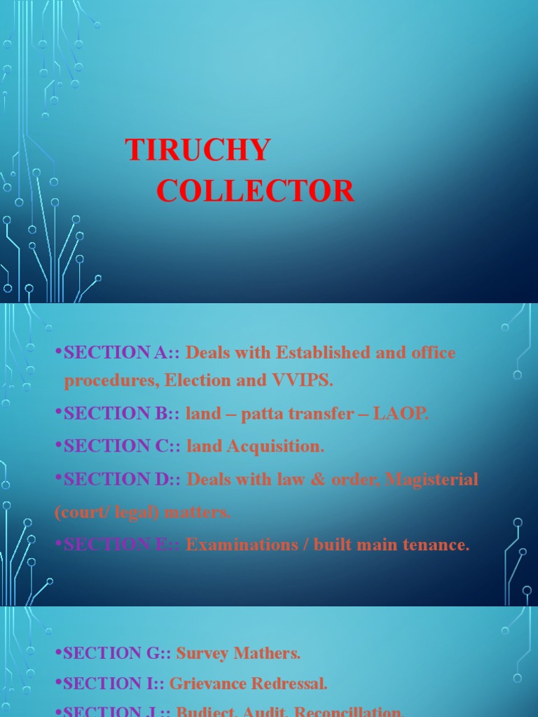 When A Tiruchy COLLECTOR | PDF | Travel