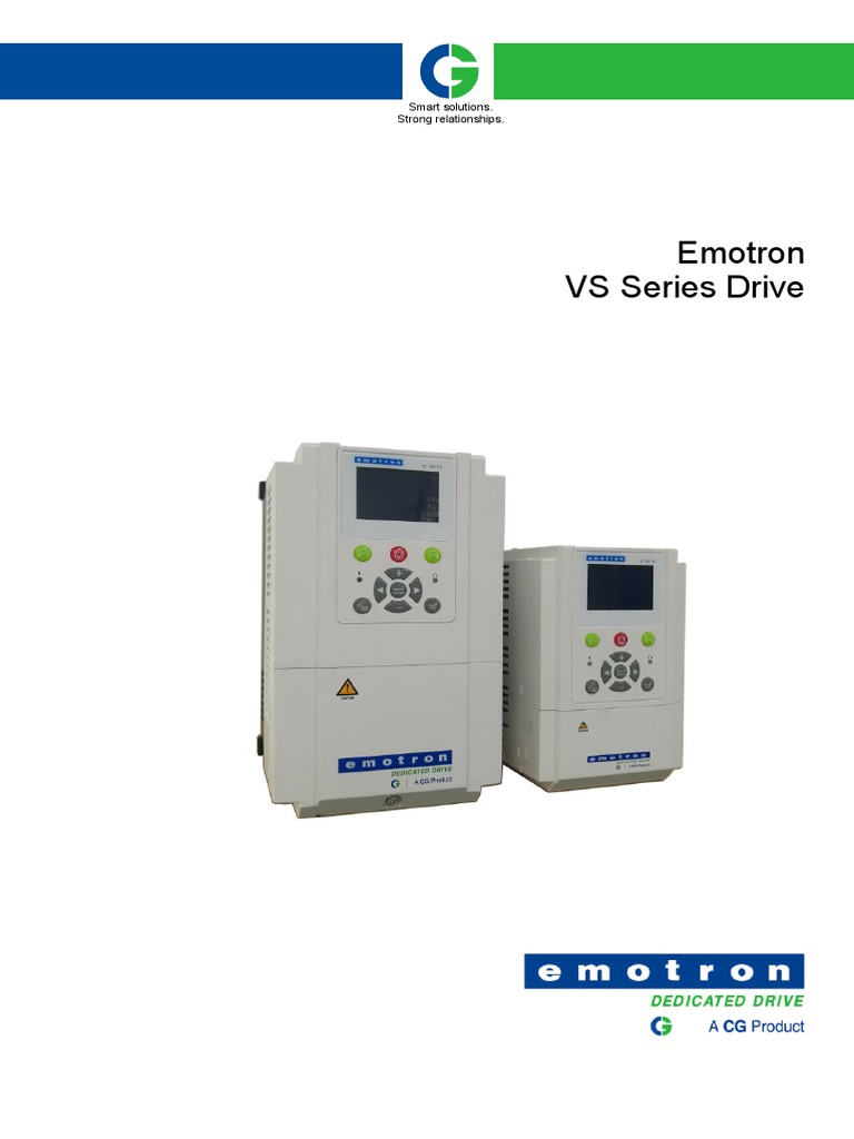 Emotron VSX VSM VSR Vse Vss User Manual .En | PDF | Power Inverter | Electric Motor