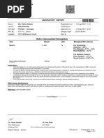 NIPT Sample Report | PDF | Medicine | Clinical Medicine