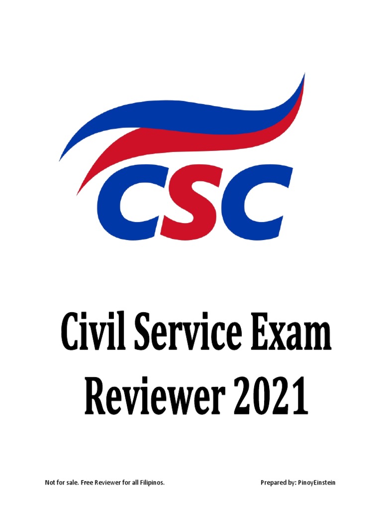 Free Civil Service Exam Reviewer 2025 | PDF | Grammatical Number | Verb