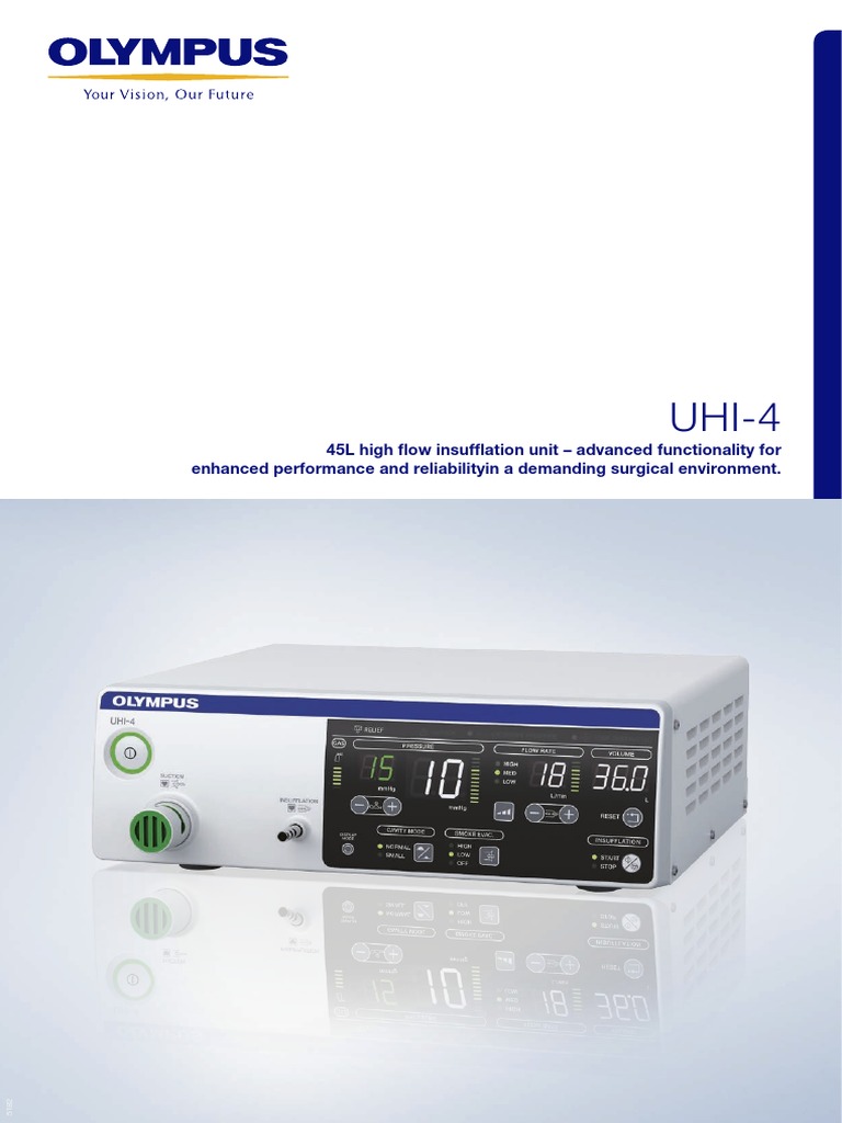UHI 4 High Flow Insufflation Unit Flyer en 11020 | PDF | Surgery | Flow Measurement