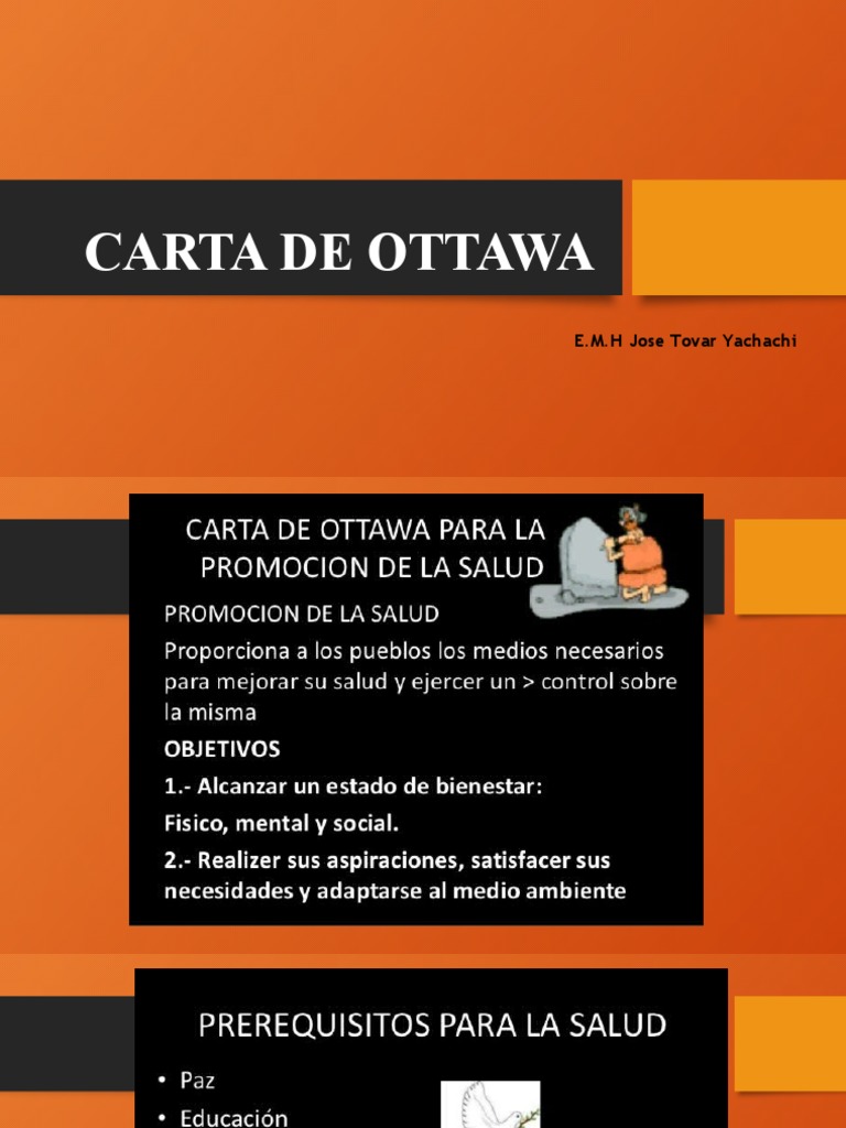Carta de Ottawa | PDF