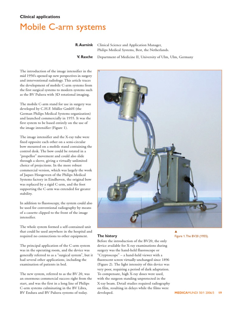 Arco en C Phillips | PDF | Radiography | Imaging