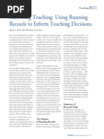 TCRWP A-K Reading Level Assessments | PDF | Reading Comprehension | Fluency