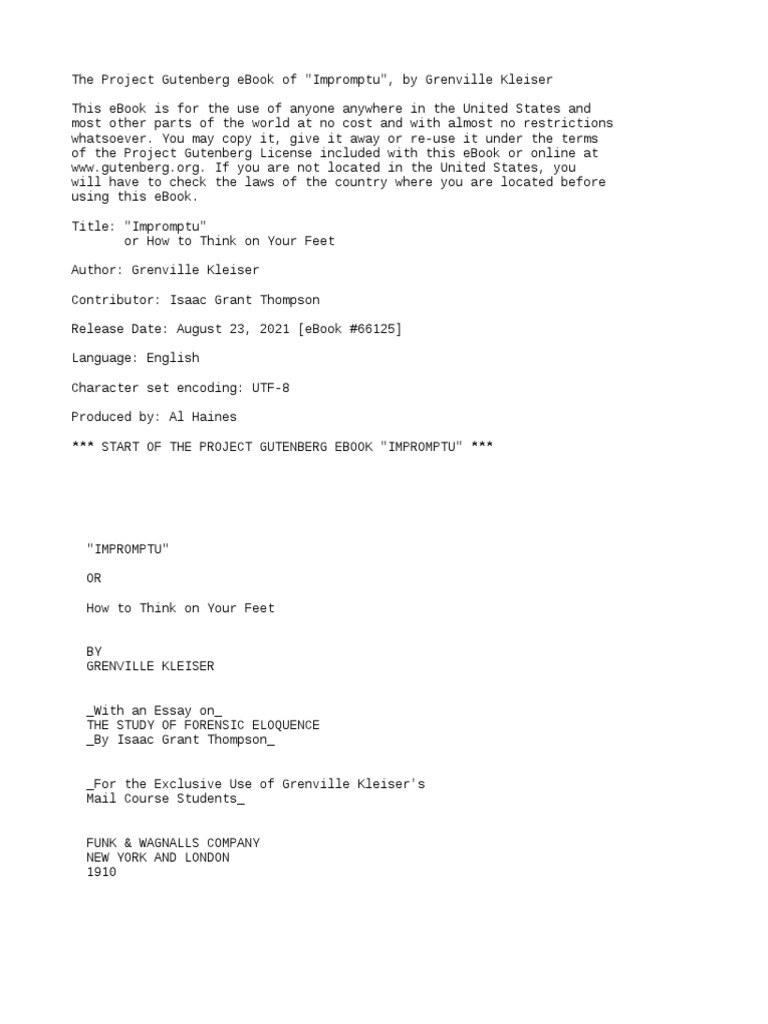 0 | PDF | Rhetoric | Public Speaking