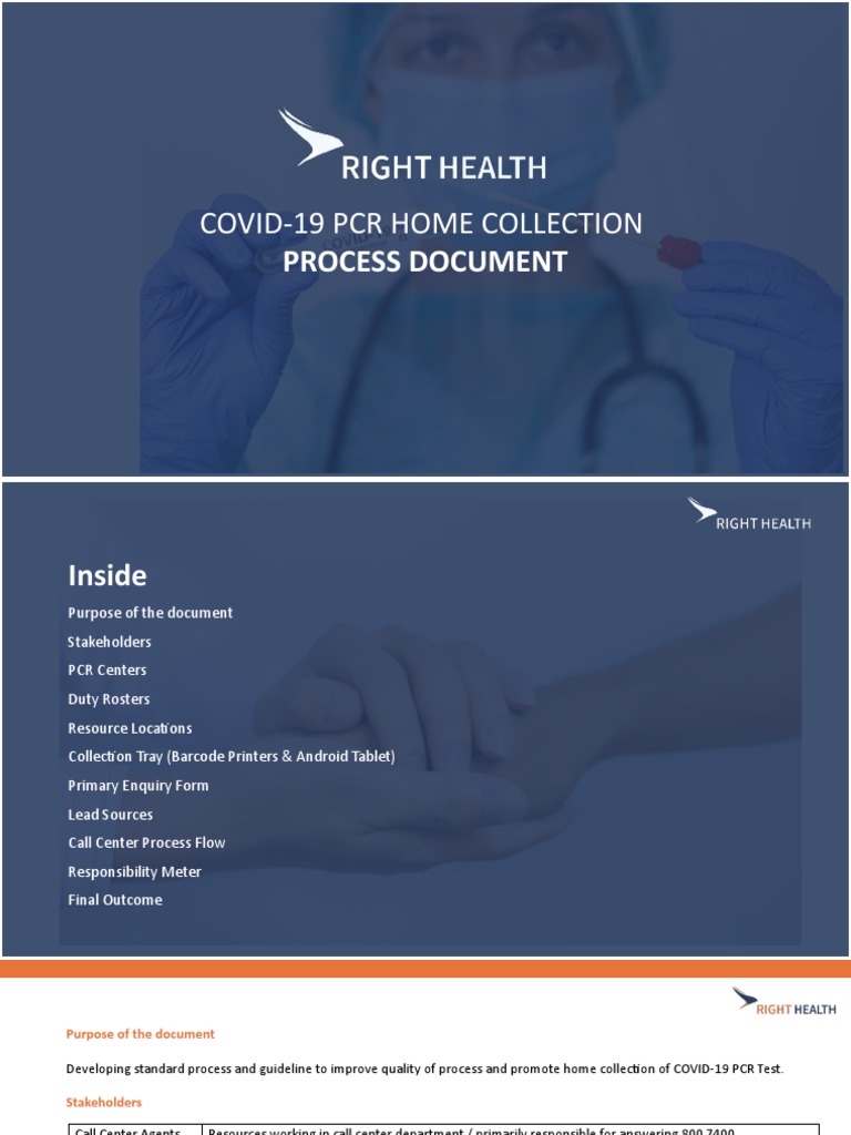 COVID-19 PCR Home Collection Guide | PDF | Dubai | Android (Operating ...