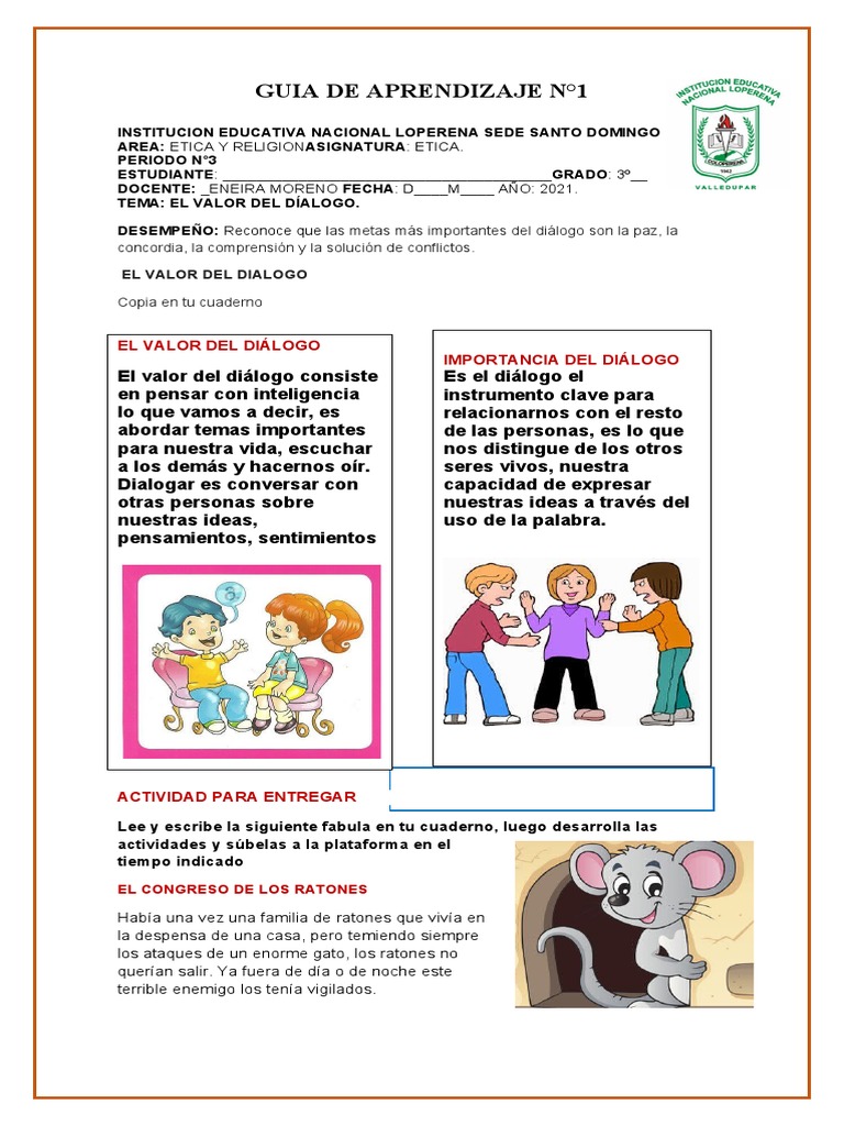 EL+VALOR+DEL+DIALOGO | PDF