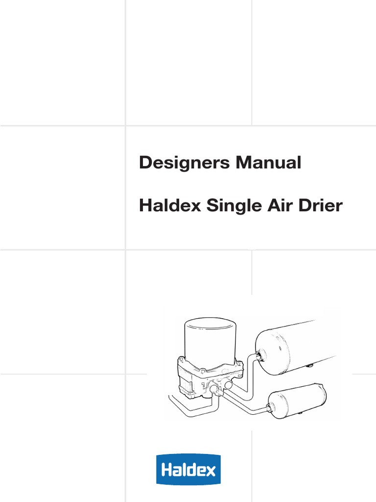 Designers Manual Haldex Single Air Drier | Download Free PDF | Valve ...