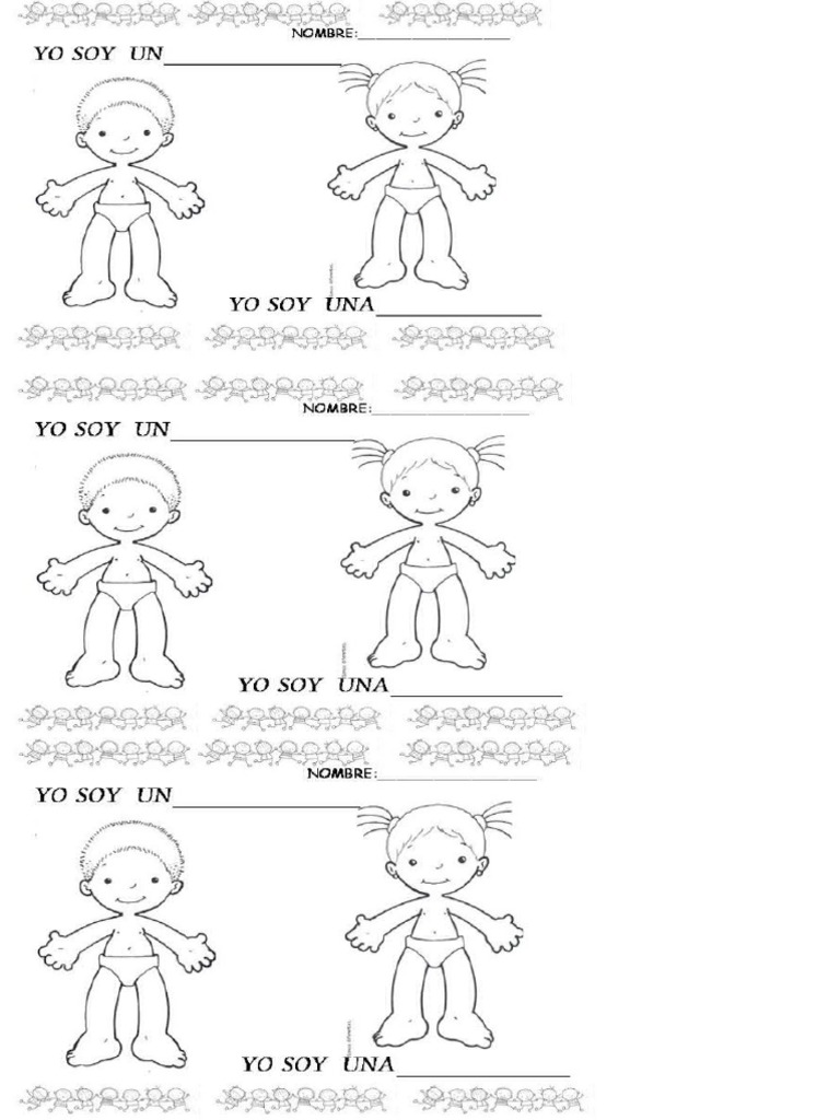 Copias Niños y Niñas | PDF