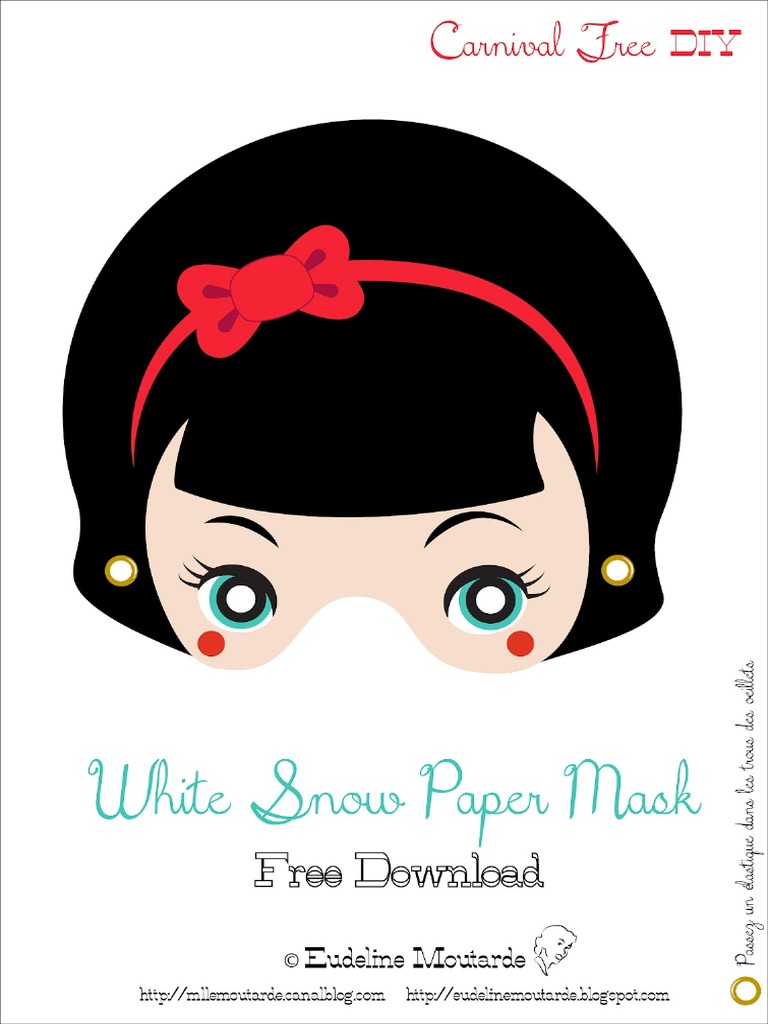 Snow White Mask | PDF