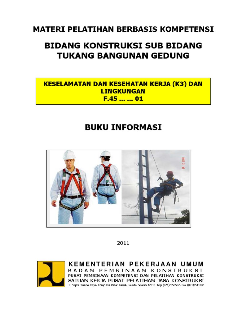 Modul PBK K3 Lingkungan | PDF