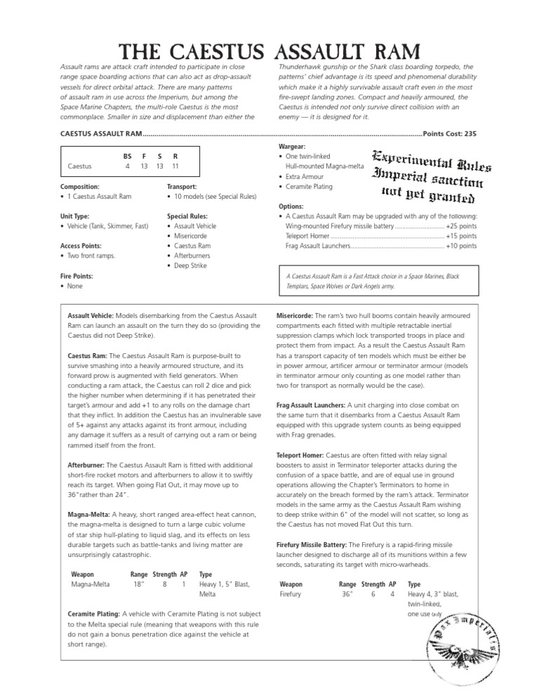 Caestus | PDF | Tanks | Military Science