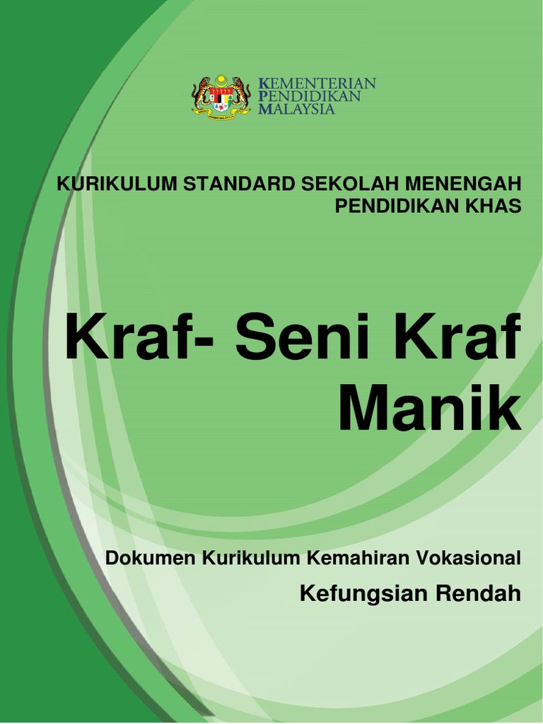 DKKV KSSMPK KR - Kraf (Seni Kraf Manik) | PDF