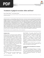 Classification of Dental Surface Defects in Areas of Gingival Recession ...