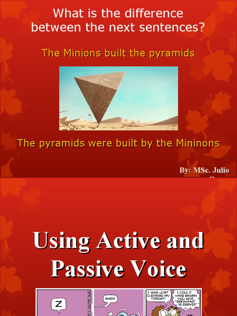 What Is The Difference Between The Next Sentences?: The Minions Built ...