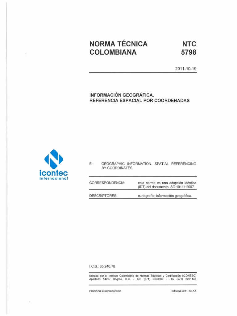 NTC 5798 | PDF