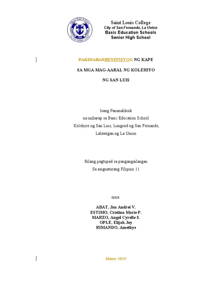 Business Filipino Research | PDF