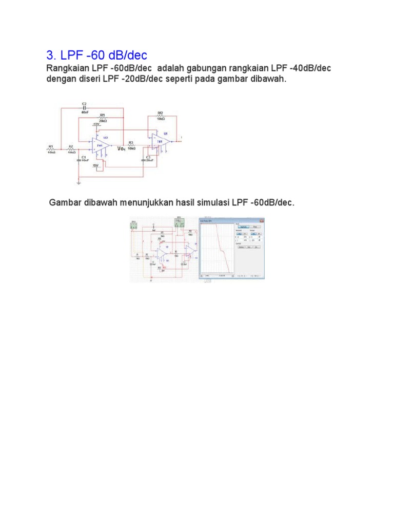 LPF 60db 20hpf | PDF