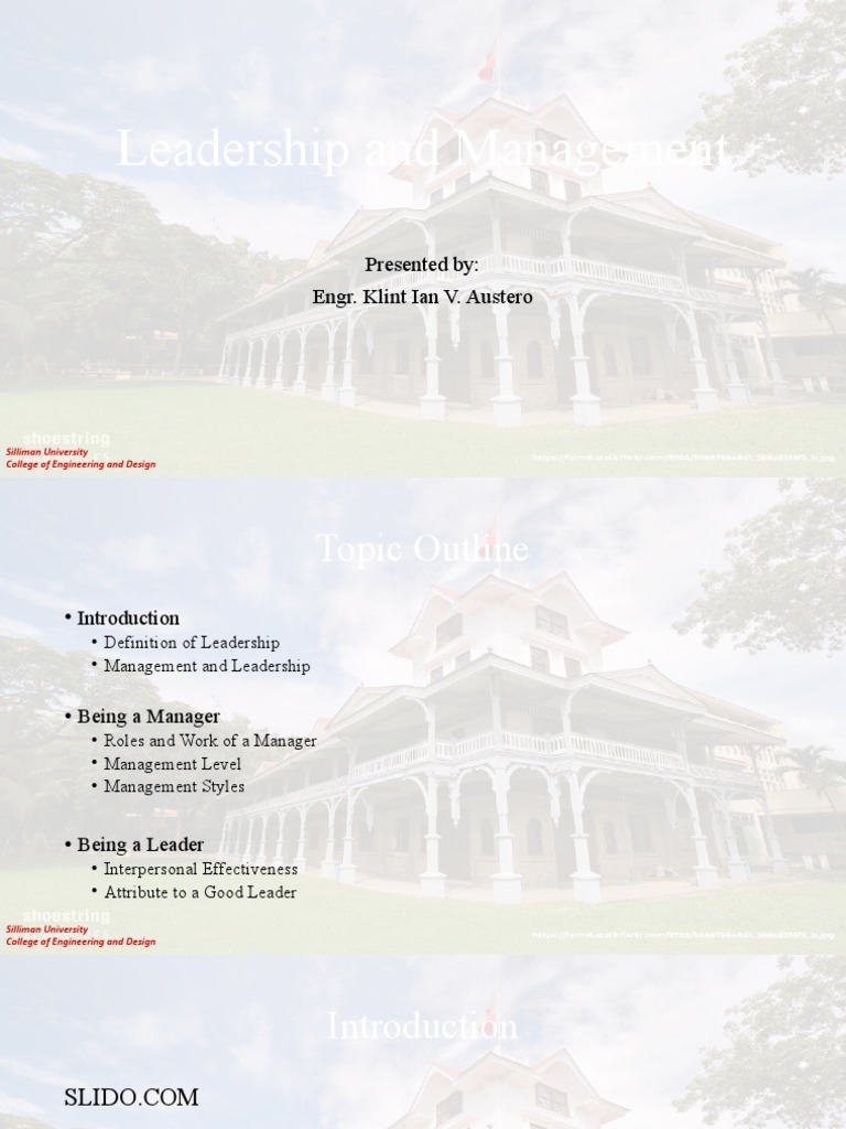 CpE-1 Leadership and Management | PDF | Leadership | Extraversion And ...