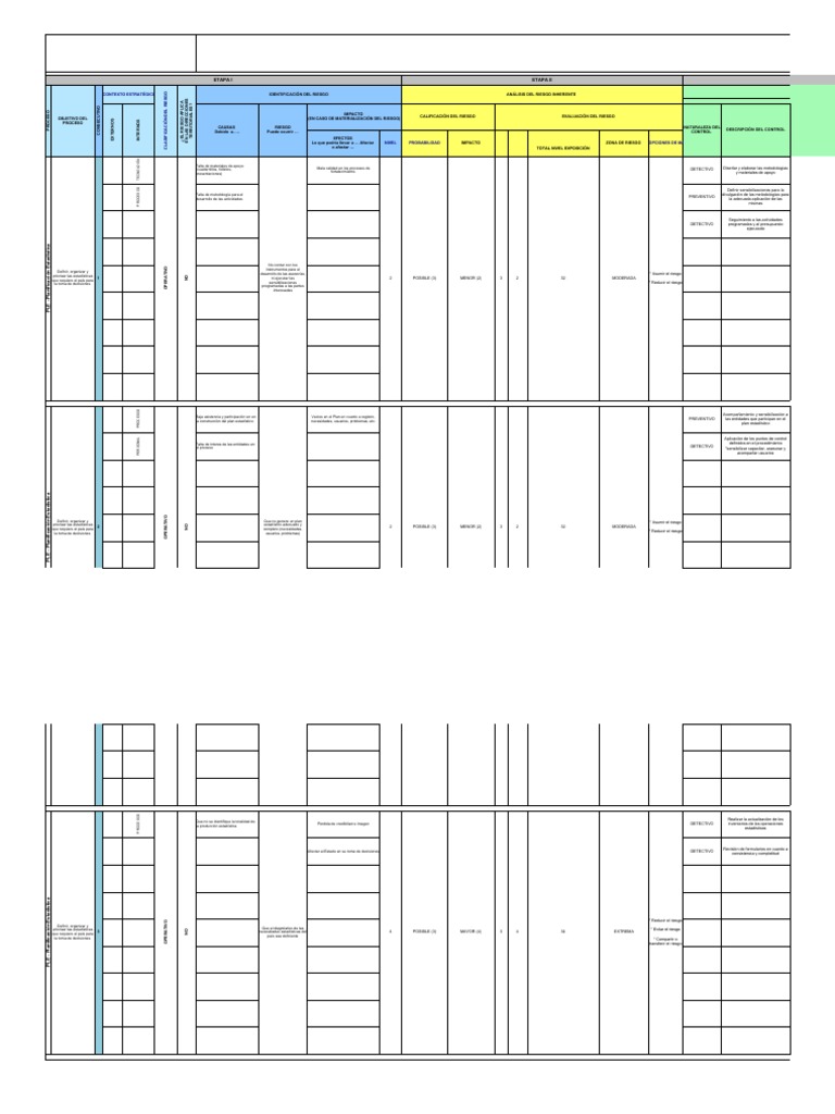 Ejemplo Matriz 1-7 | PDF | Toma de decisiones | Planificación
