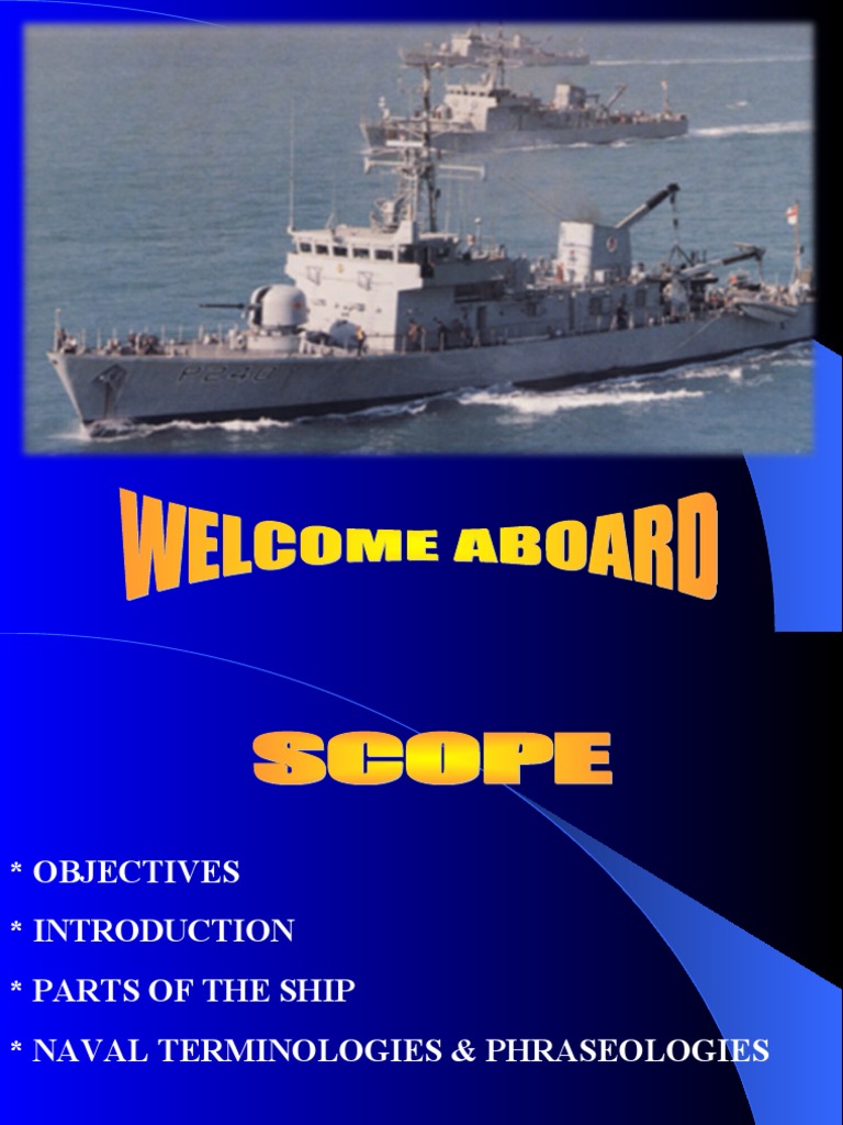 Naval Terms and Phraseologies | PDF | Stern | Deck (Ship)