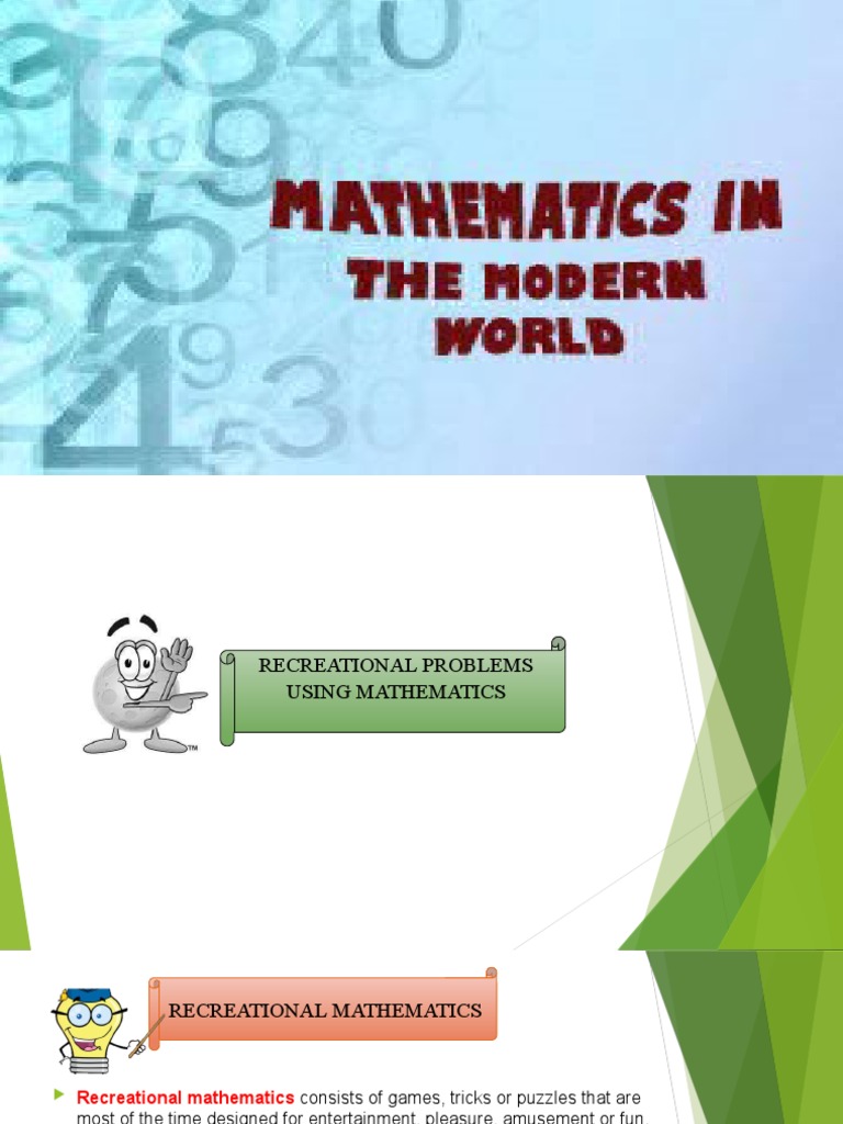 Lesson 3. Recreational Mathematics | PDF | Mathematics