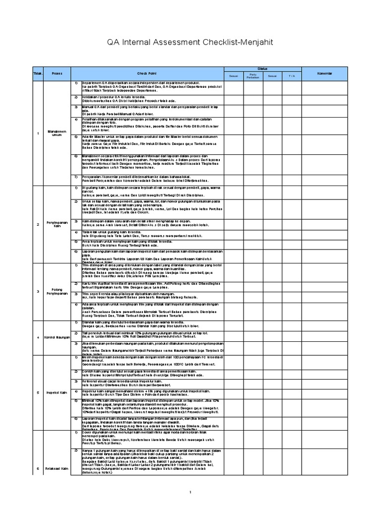 Internal Audit - Ko.id | PDF