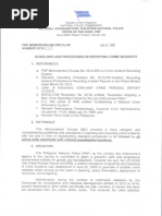 PNP MC 2025-006 Dragnet Operations | PDF