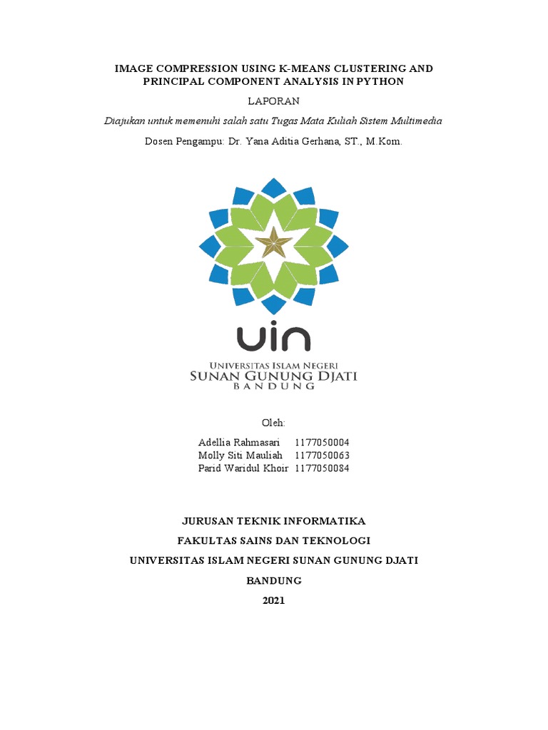 Kompresi Gambar dengan K-Means dan PCA | PDF | Seni | Teknologi & Rekayasa
