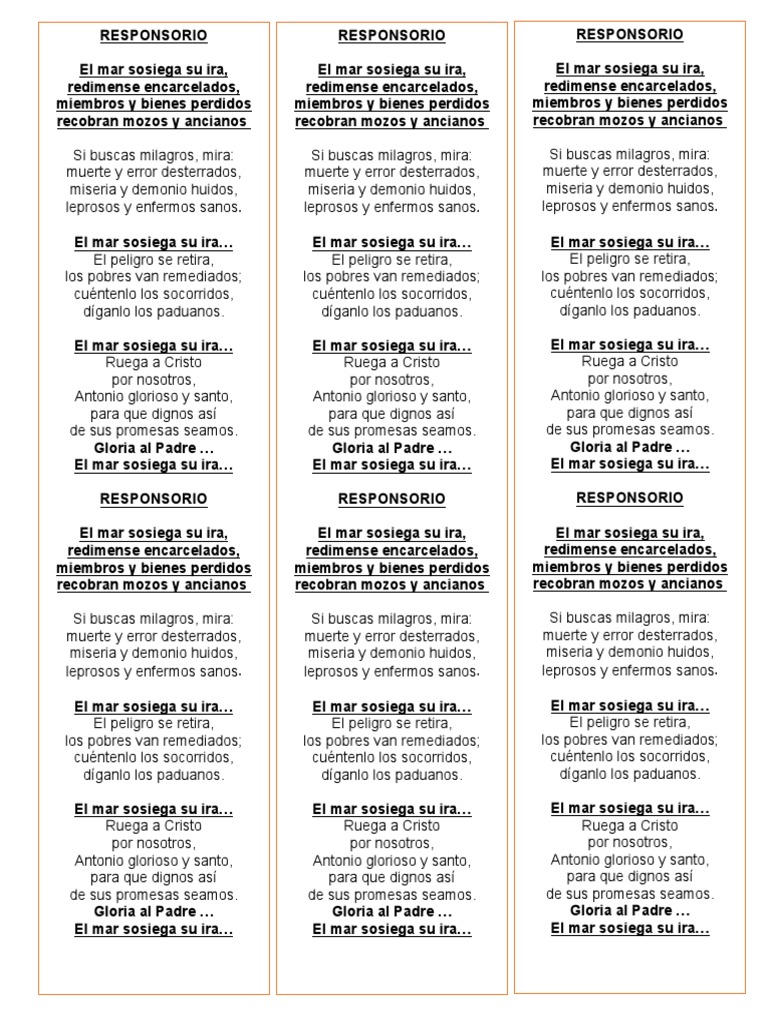 Responso Completo | PDF