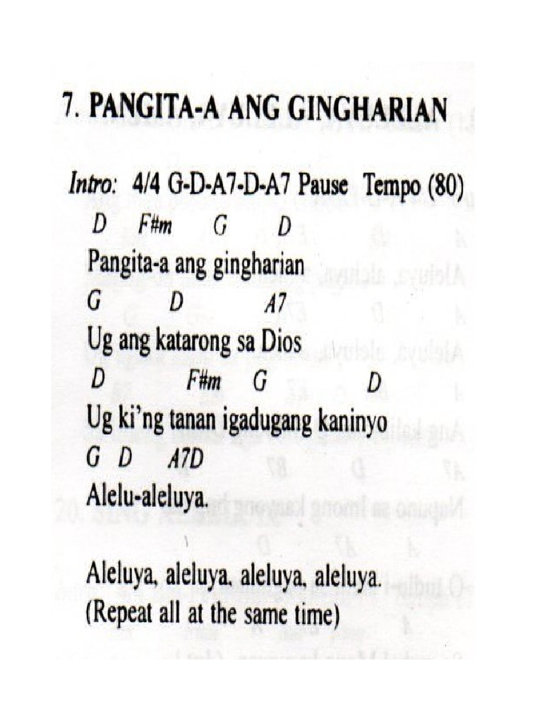Pangitaa Ang Gingharian | PDF