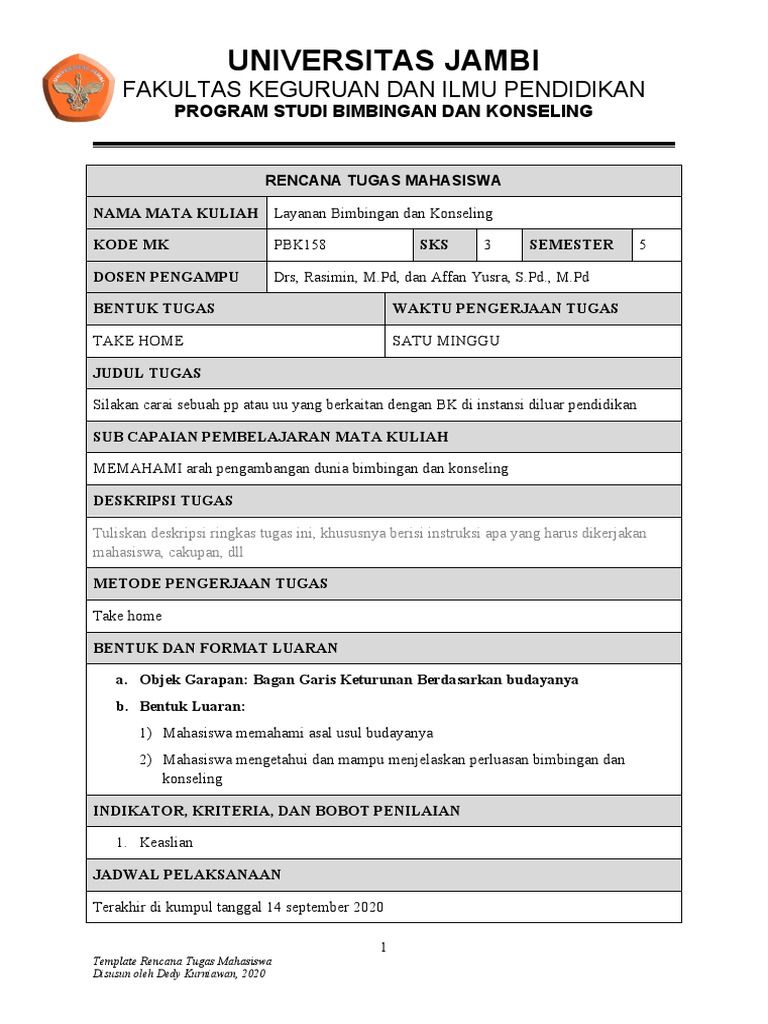 Layanan Konseling Diperluas RTM 1 | PDF