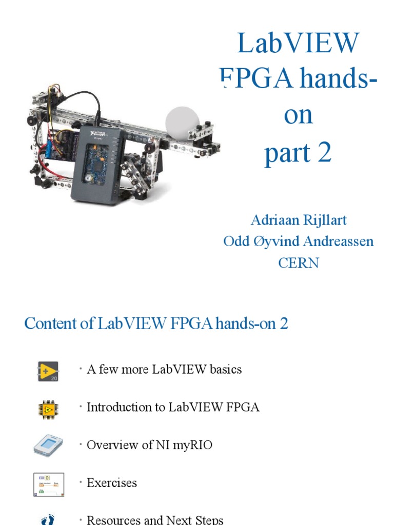 Hands-On LabVIEW FPGA and myRIO Exercises: Exploring Fundamental Concepts of Data Acquisition ...