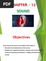 CBSE Class 9 Science: Sound Chapter | PDF | Sound | Waves