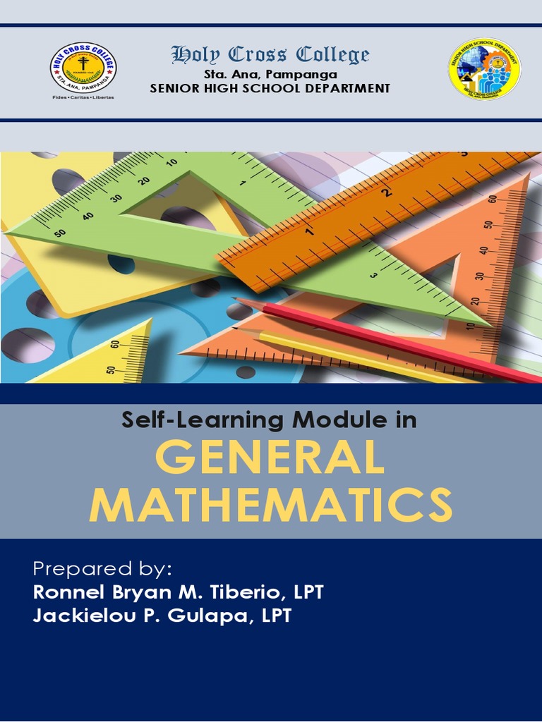 General Mathematics Self Learning Module | PDF | Function (Mathematics ... General Mathematics Self Learning Module | PDF | Function (Mathematics ...