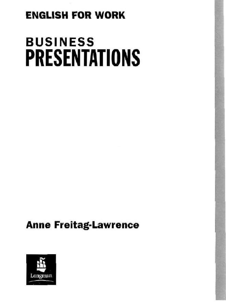 English For Work Business Presentations - Compressed | PDF