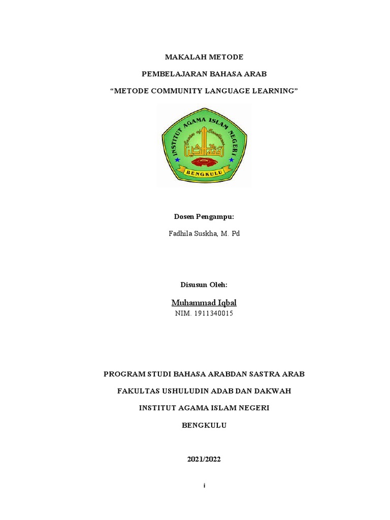 Makalah Muhammad Iqbal (1911340015) | PDF