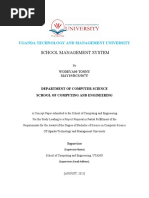 Project Proposal On School Management System | PDF | Records Management | Information Age