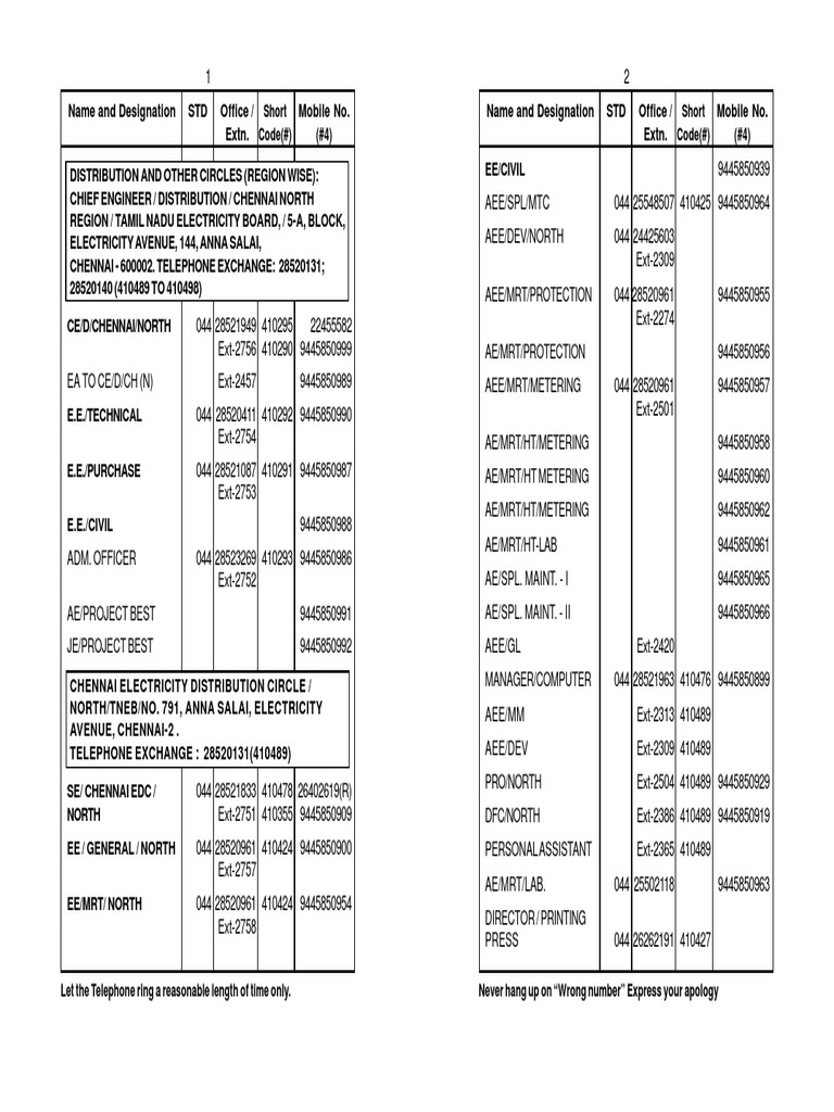 Telephonedirectory | PDF | Computing | Telecommunications