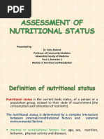 Nutritional Assessment Form | PDF | Foods | Malnutrition