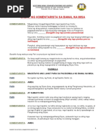 Sambuhay Missalette | PDF