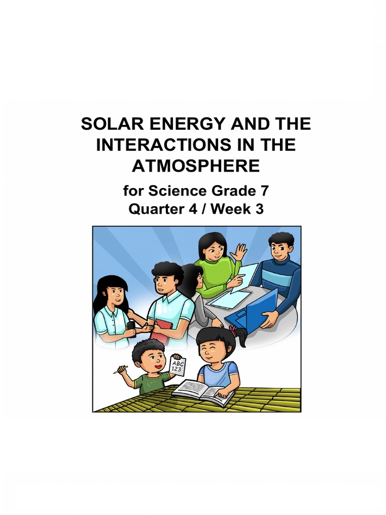 Science 7 - Q4 - Week 3 | PDF | Atmosphere Of Earth | Atmosphere