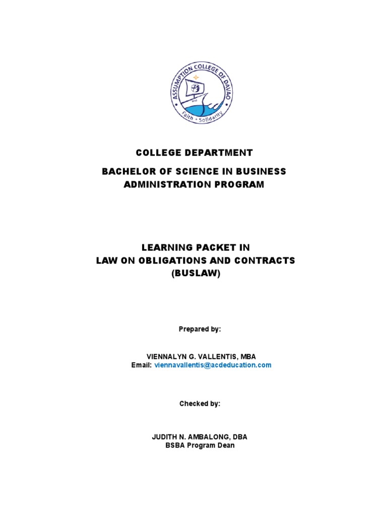BSL-Chapter 2 Learning Packet BUSLAW | PDF | Legal Liability | Law Of ...