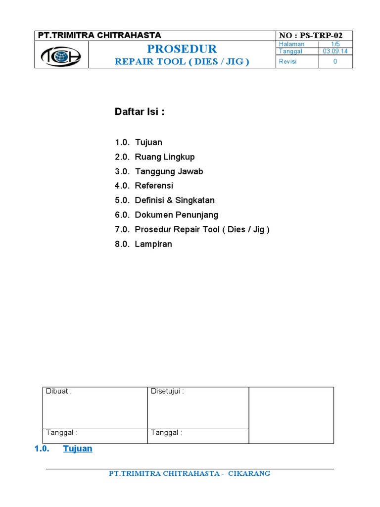 Repair Tooling Dies Jig | PDF