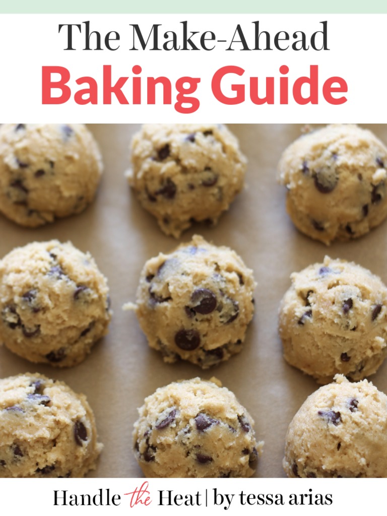 Make Ahead Baking Guide UPDATED | PDF | Refrigerator | Baking