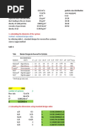 Cyclone Design Calculation Tool Simplified | PDF | Applied And ...