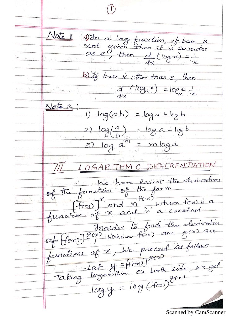 Differentiation Part2 Pdf