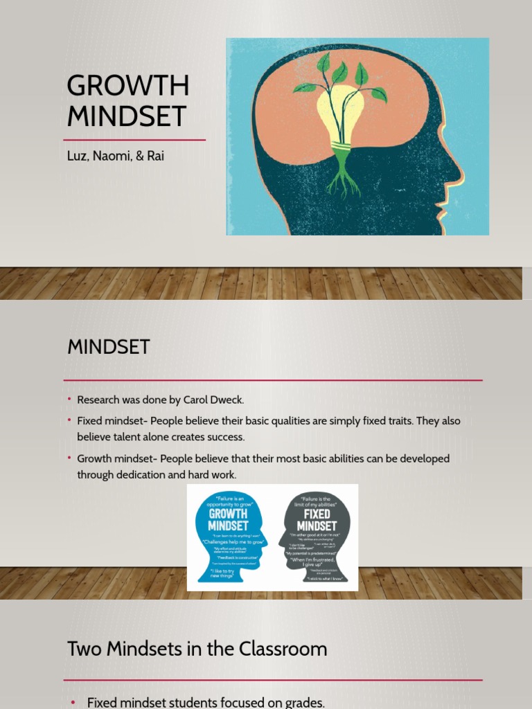EED681 Growth Mindset PPT Weds | Download Free PDF | Mindset ...