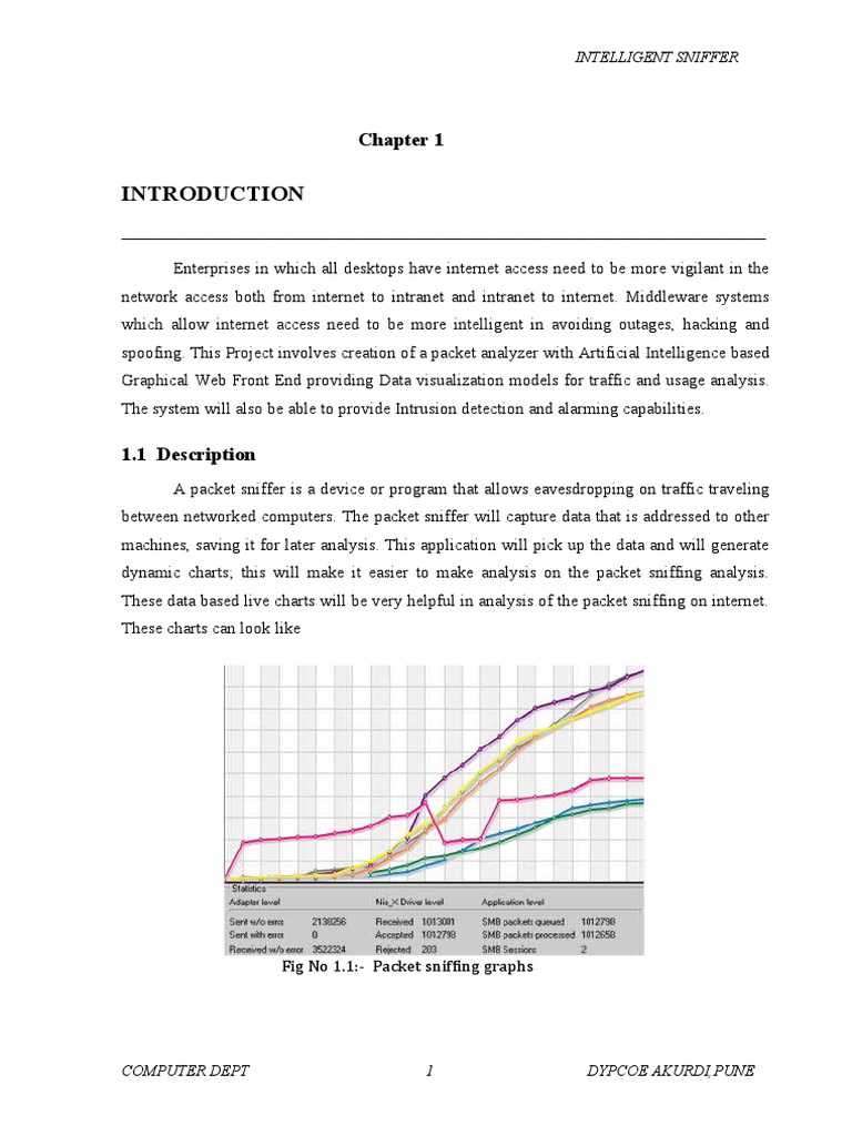 Report Sniffer | PDF | Java (Programming Language) | Computer Network